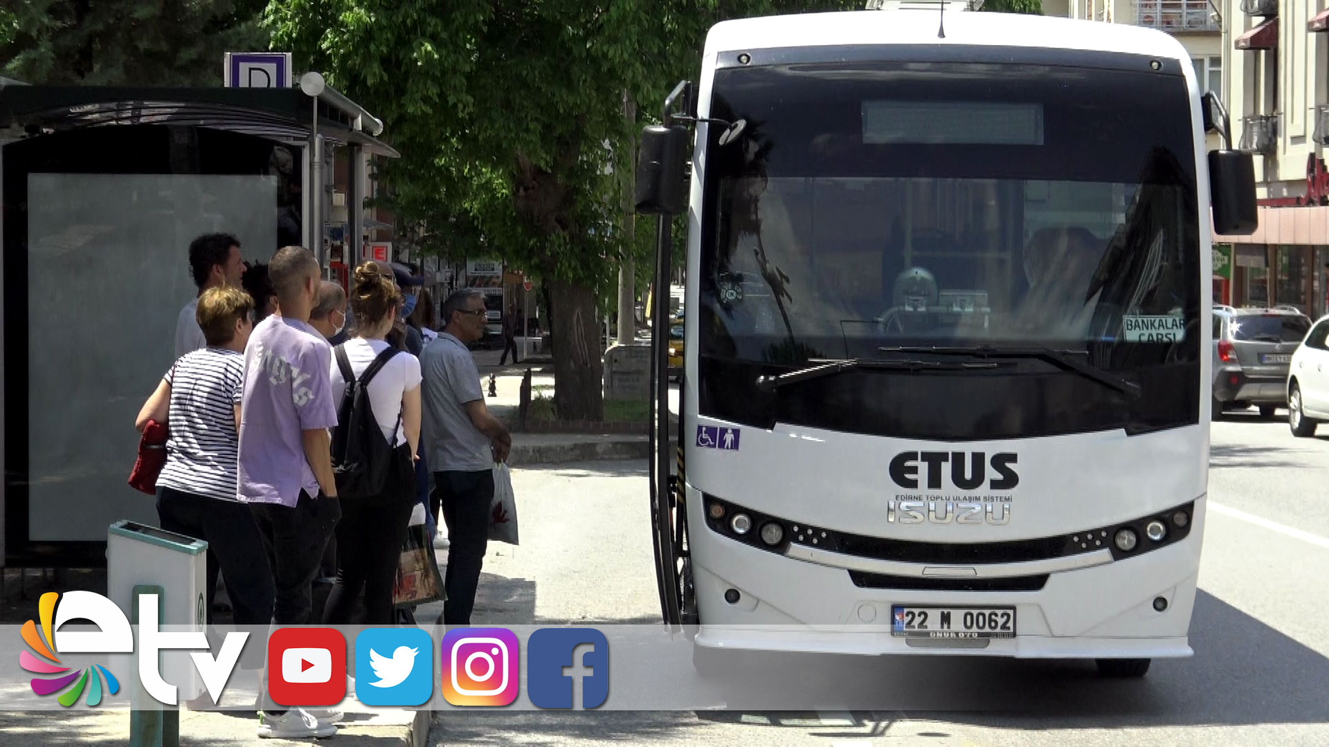 AK PARTİLİLER, ETUS DURAKLARINDAKİ VATANDAŞLARI DİNLEDİ - Edirne Haber TV