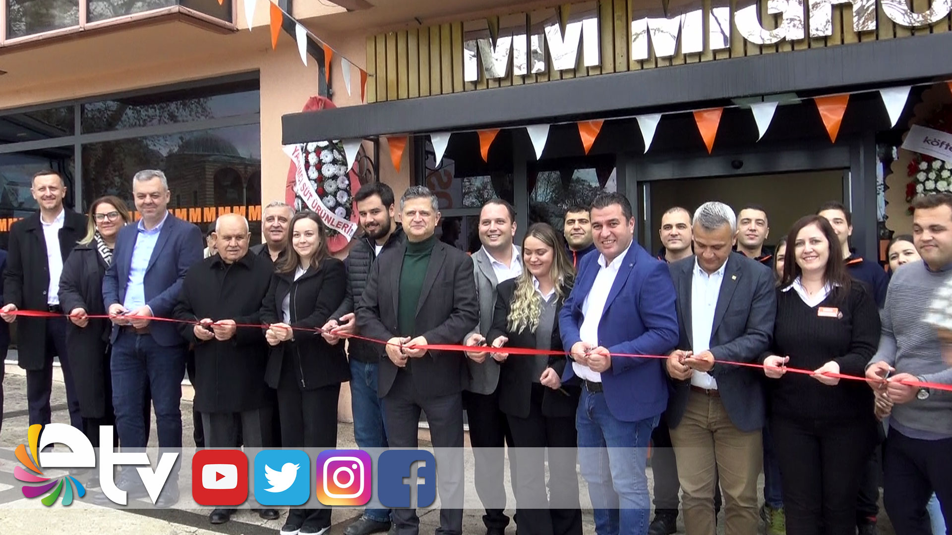 MM MİGROS DÜZENLENEN TÖREN İLE HİZMETE GİRDİ - Edirne TV
