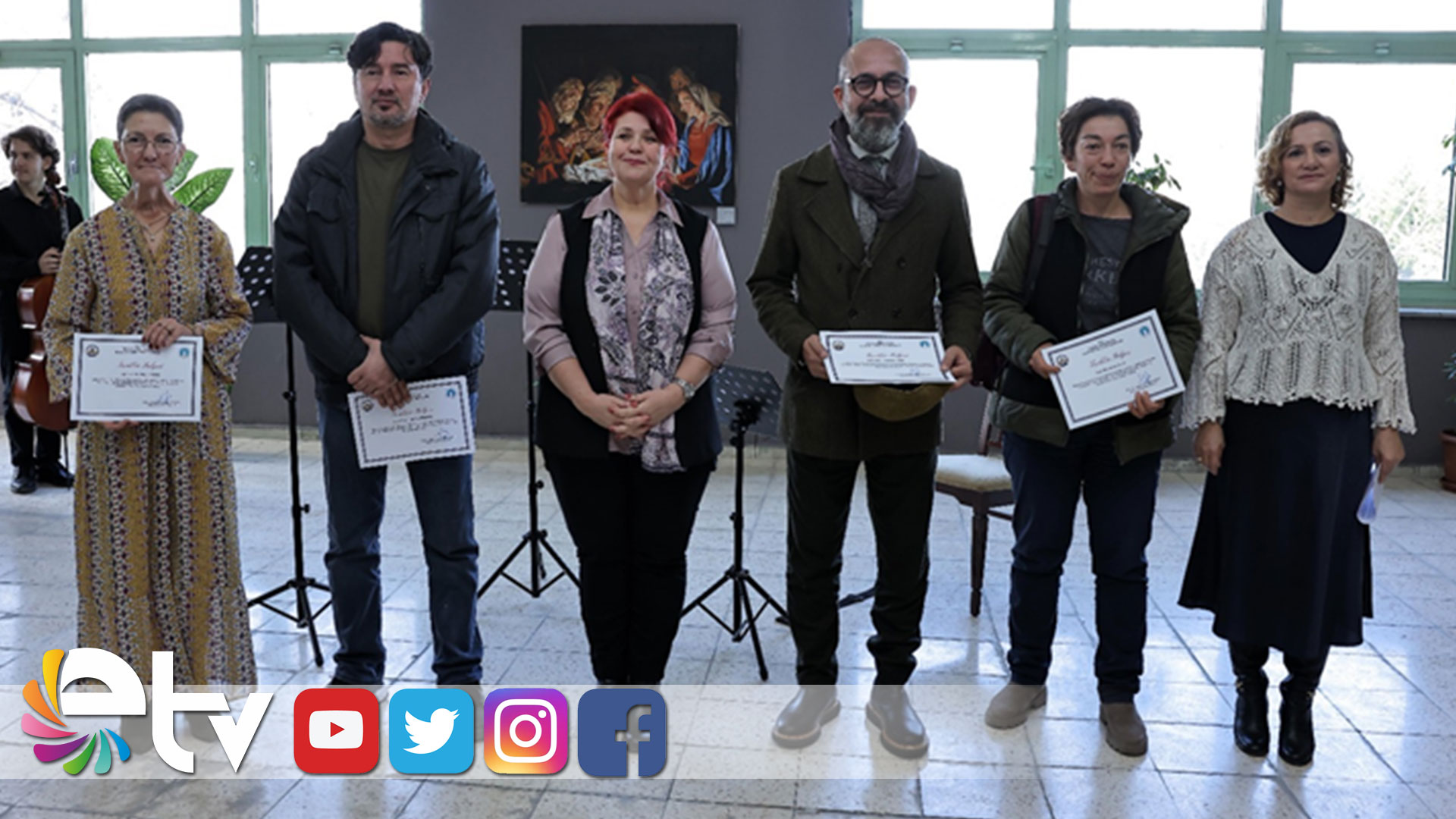 SANAT TARİHİNDEN BAŞYAPITLAR REPRODÜKSİYON SERGİSİ - Edirne Haber TV